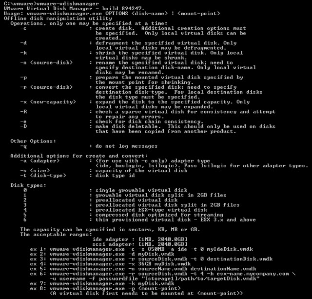 VMWARE: Converting Multiple VMDK files into one | eknori.de VMWARE: Converting Multiple VMDK files into one | eknori.de